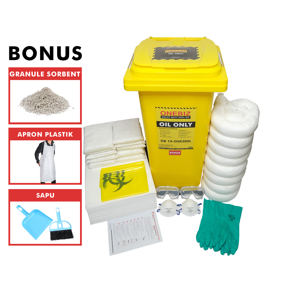 Jual ONEBIZ OIL SPILL KIT 200 Liter SPILL KIT OB 14-OSK200L
