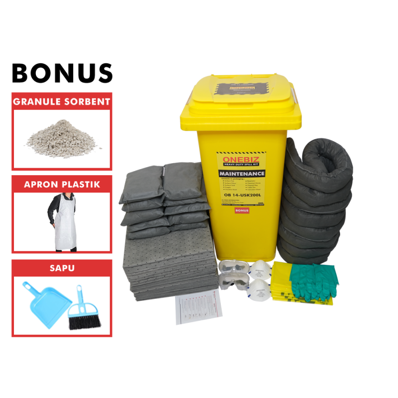Jual ONEBIZ UNIVERSAL SPILL KIT 200 Liter SPILL KIT
